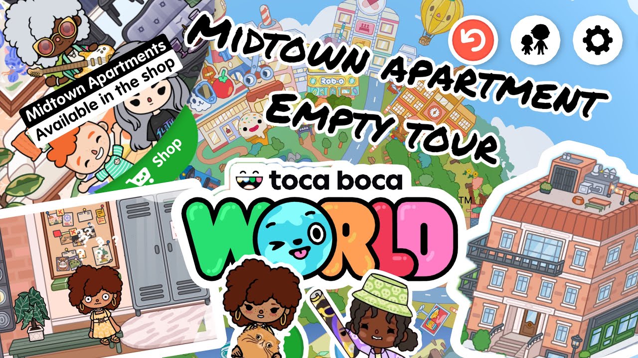 NEW MIDTOWN APARTMENTS 🏙️ OUT NOW TOCA BOCA (EMPTY) 👀 - YouTube