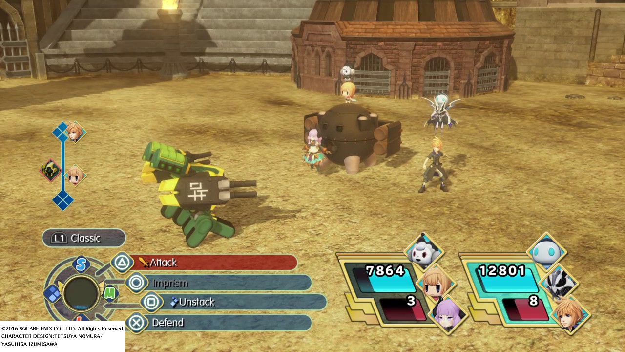 WORLD OF FINAL FANTASY - Coliseum - Succulent Succotash! - YouTube