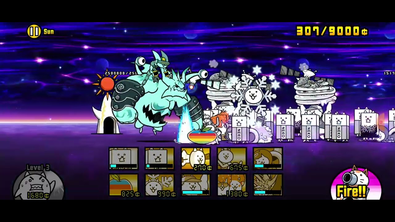 The Battle Cats, Filibuster obstructa and Platinum ticket. - YouTube