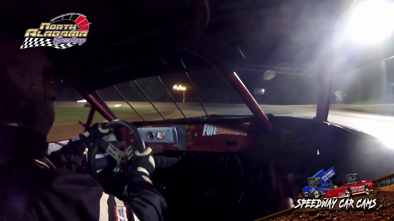 #14 Blake Hamby - Mini Stock - 7-14-18 North Alabama Speedway - In Car ...