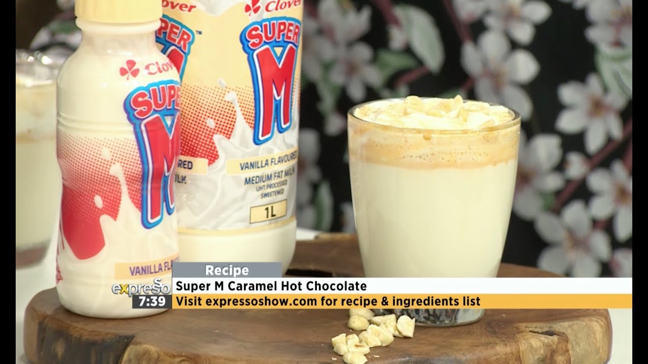 Recipe: Super M Caramel Hot Chocolate (CLOVER) - YouTube