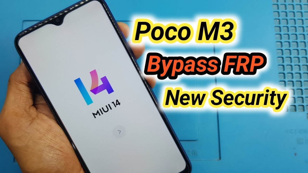 Poco M3 miui 14 New Security Google Accounts Lock Bypass Without PC - YouTube
