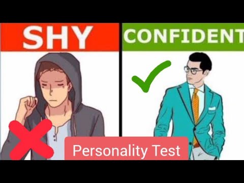 Are you shy or confident ? Personality Test#facts#psychology #test ...