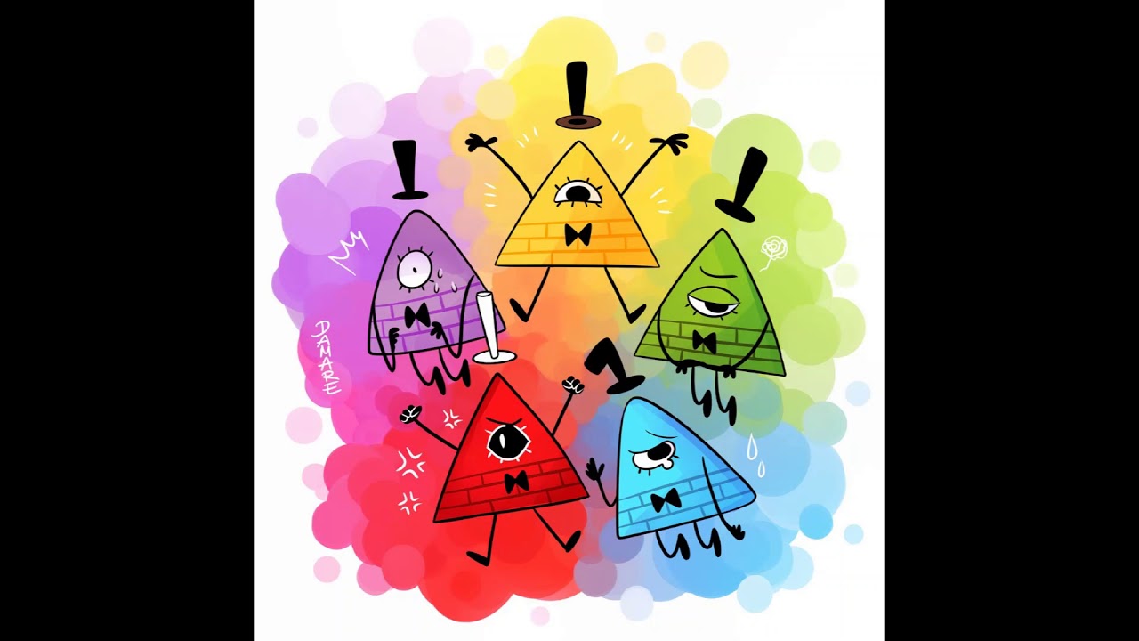 Bill Cipher's au versions - YouTube