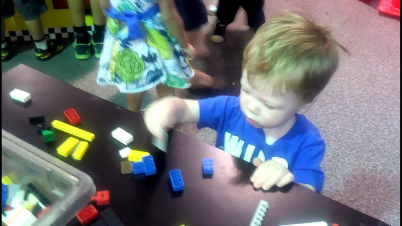 Ryder goes to the Lego store - YouTube