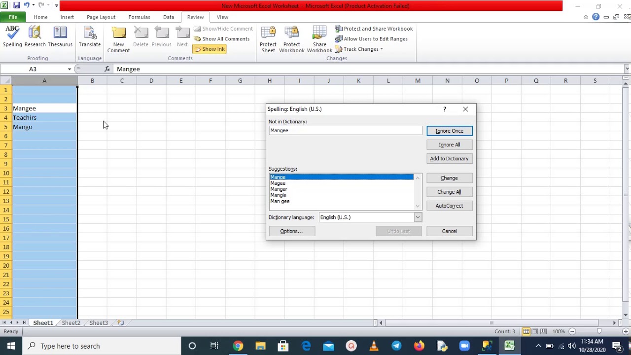 How To Check Spelling In Excel YouTube how-to-check-spelling-in-excel-youtube