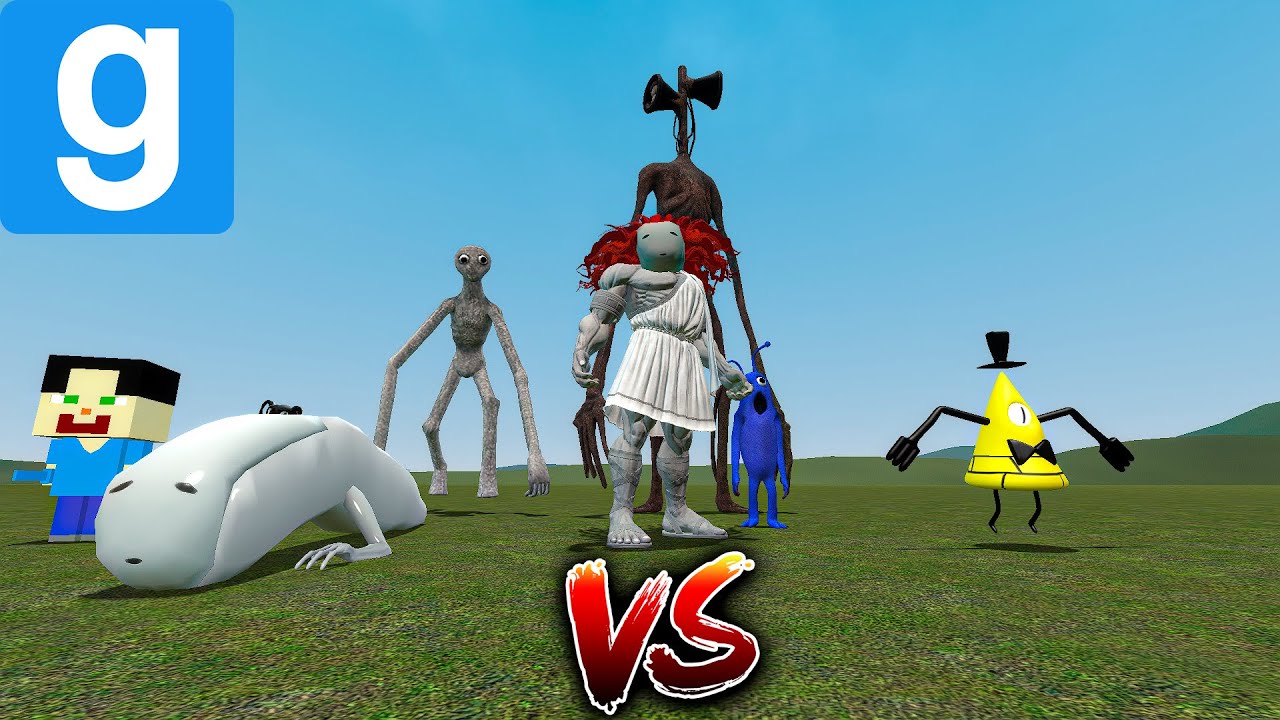 GOD WORM VS ALL TREVOR HENDERSON CREATURES - Garry's Mod Sandbox - YouTube