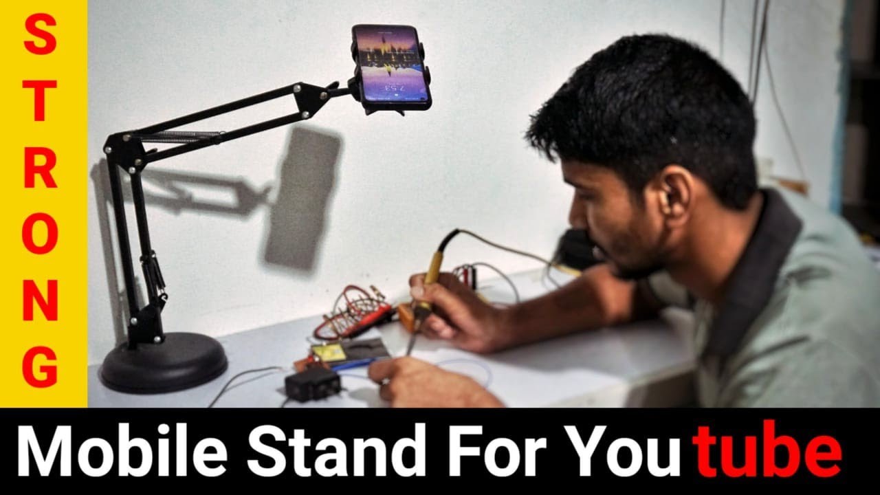 Durable Mobile Stand for Video Recording & Online Classes - YouTube