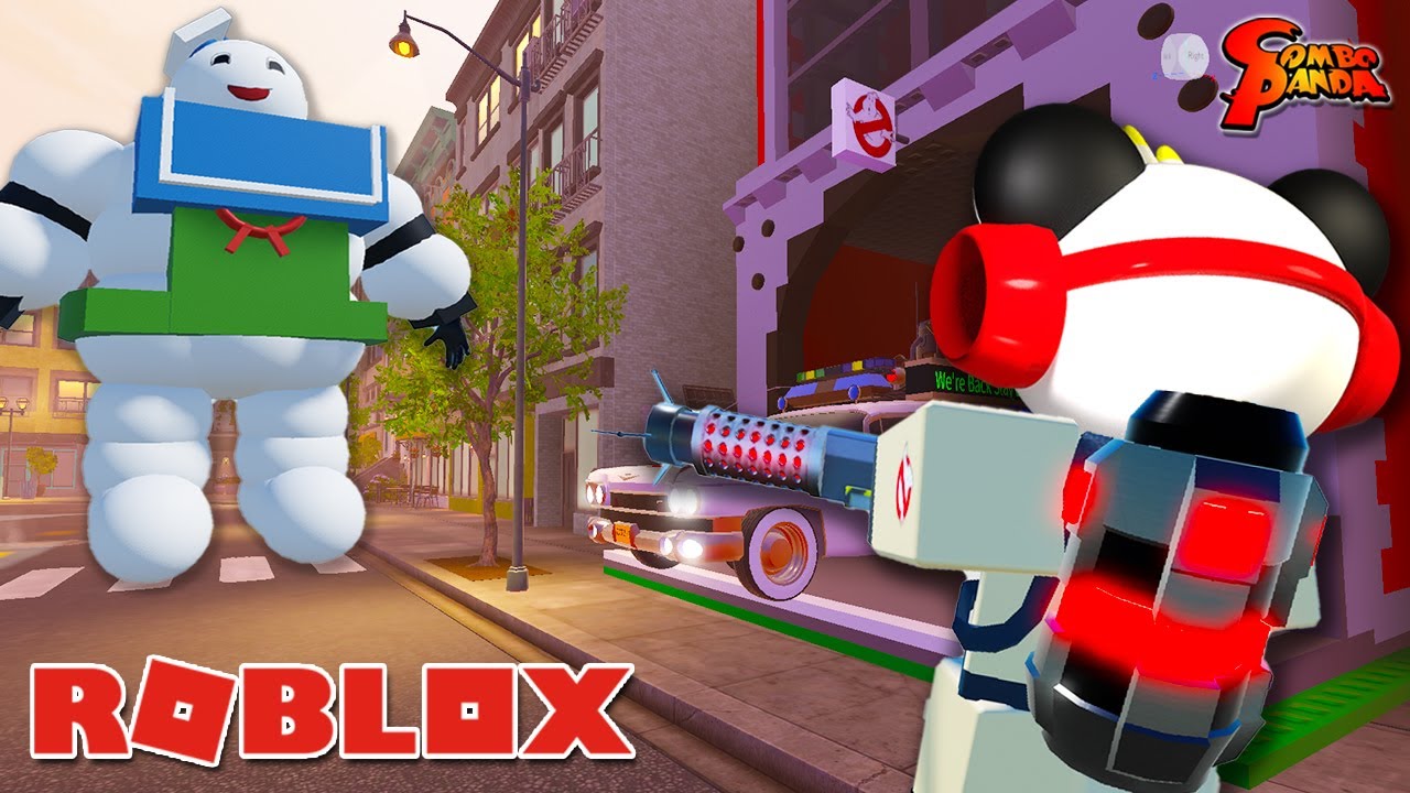 Marshmallow Man Battle in Roblox Ghostbusters Extermination! - YouTube