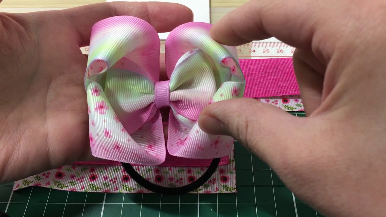 How to make ribbon #17 - YouTube