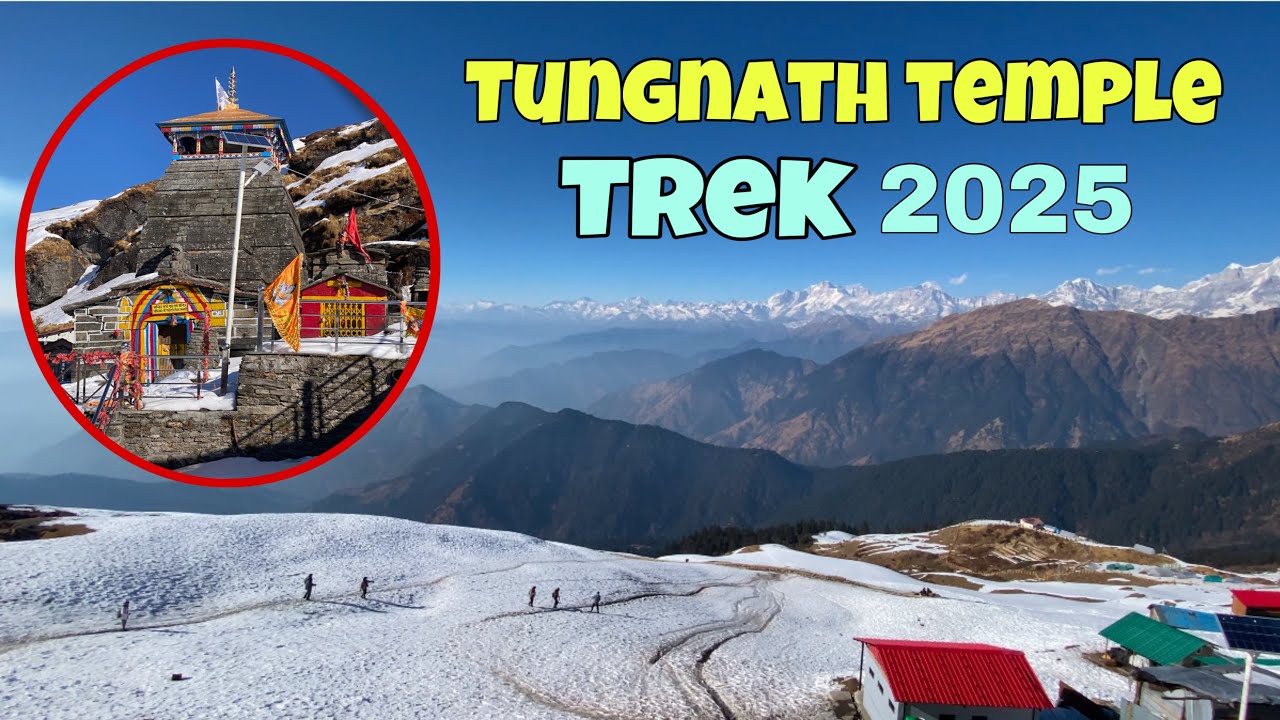Srinagar To Tungnath Temple Trek 2025 And After a tough climb of 1200 ...