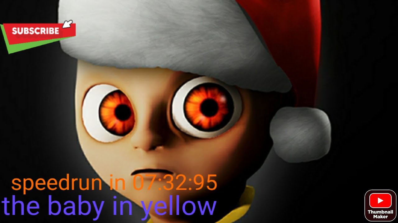 the baby in yellow speedrun in 07:32:95 - YouTube