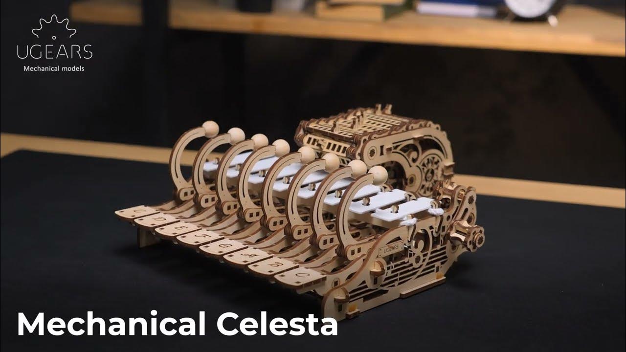 Mechanical Celesta by Ugears | Wooden 3D Puzzle | Assemble me. Let the celestial music play ...