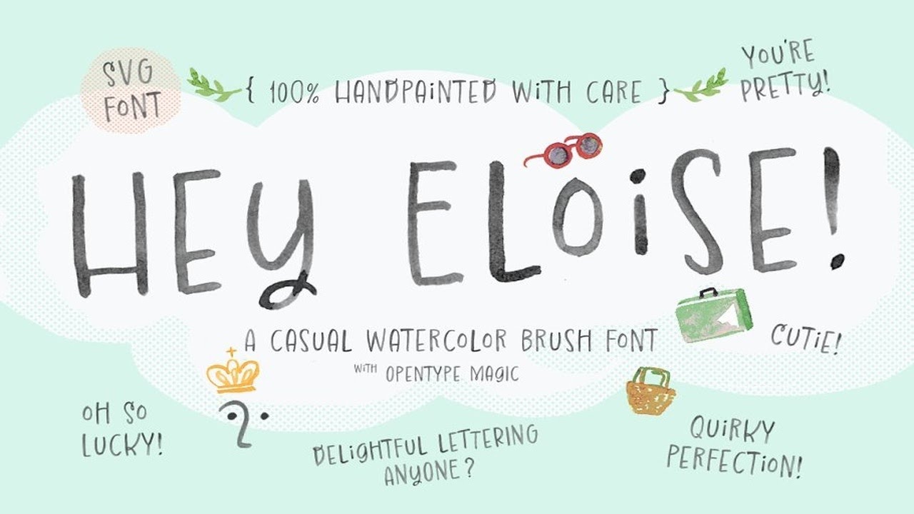Hey Eloise! Font Free Download - YouTube