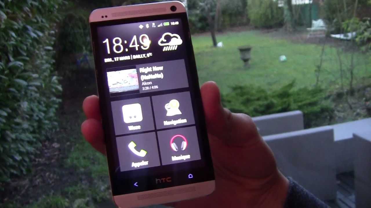 Test HTC One mode voiture HTC Car - YouTube