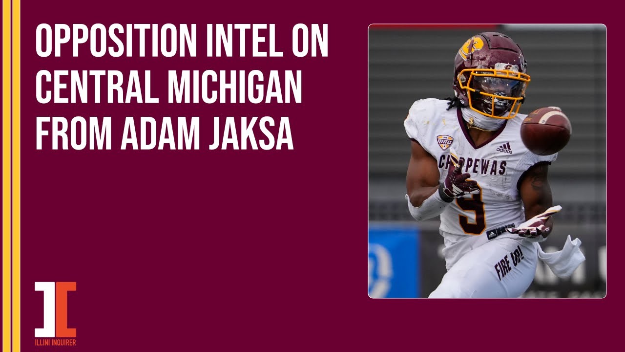 Voice of the Chippewas Adam Jaksa breaks down Central Michigan | Illini ...