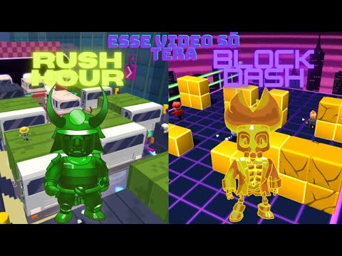 ESSE VIDEO Só Tera BLOCK DASH e RUSH HOUR! - YouTube