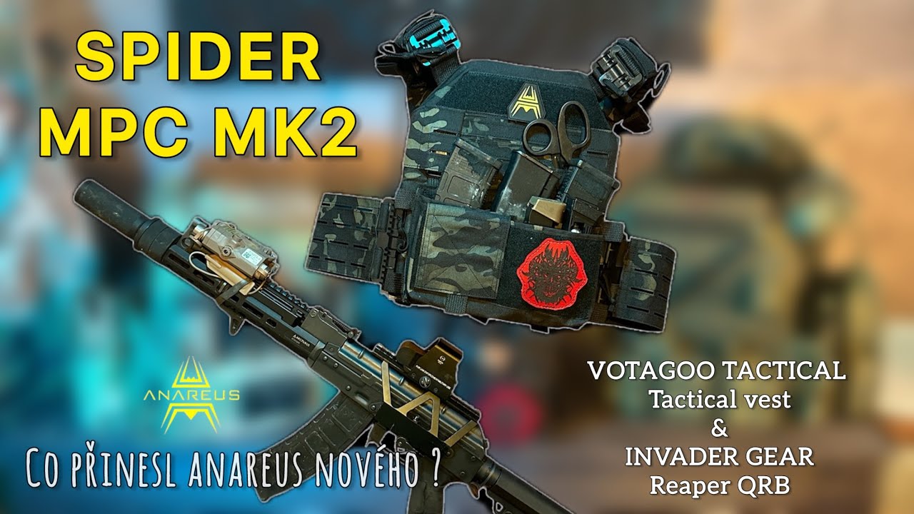 SPIDER MPC MK2 vs Invader Gear a Votagoo Tactical - YouTube