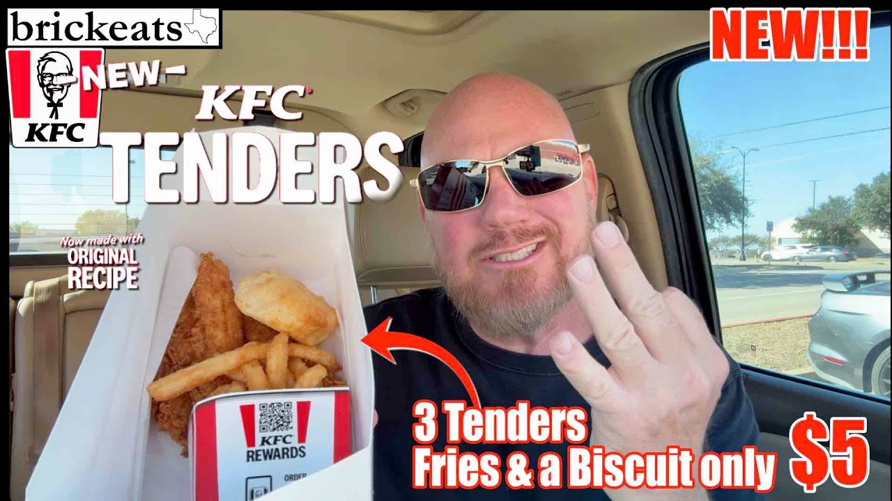 KFC NEW Tenders REVIEW- Now Made with Original Recipe! What were they ...