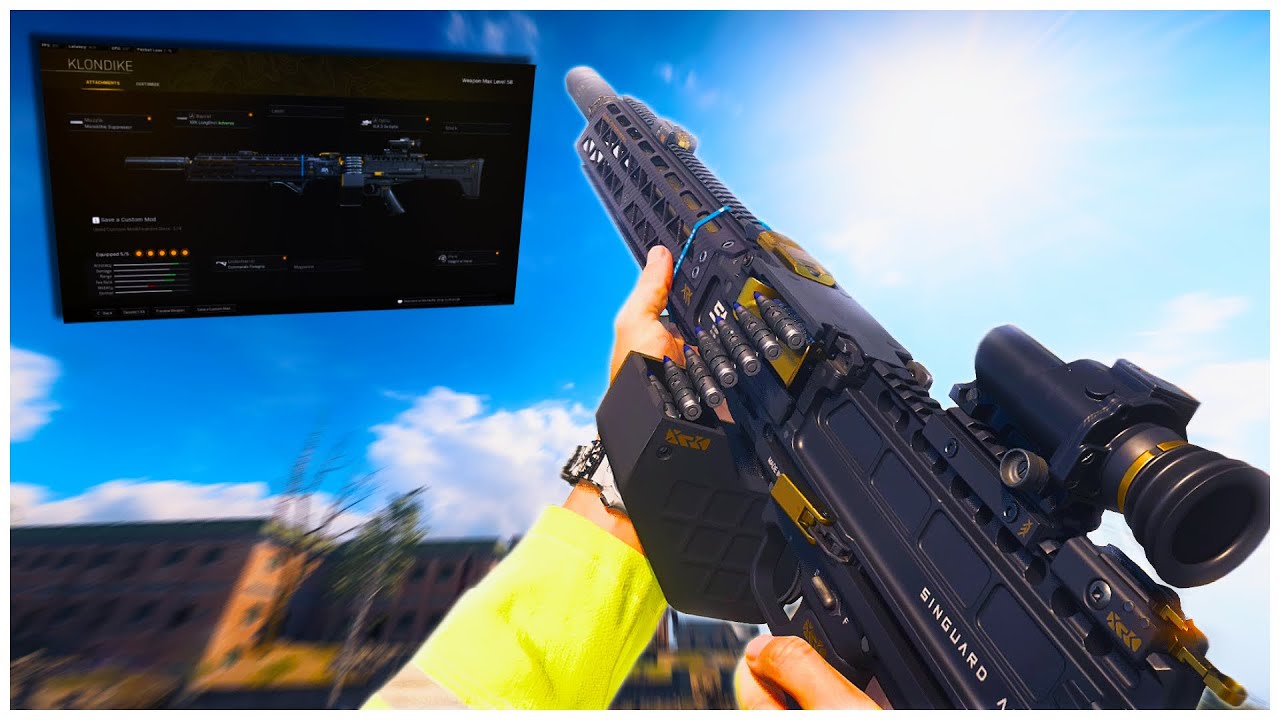 The Long Range FINN LMG on Rebirth Island (Best FINN LMG Class Warzone ...