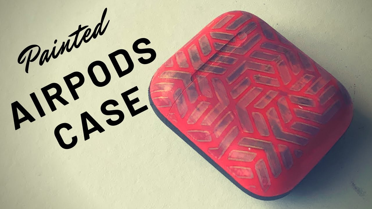 Painting and laser etching my AirPods case - YouTube