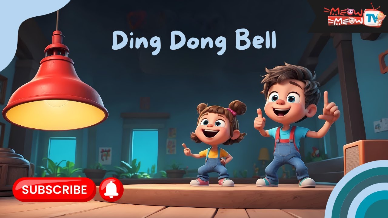 Ding, Dong Bell | Kids Rhymes | Meow Meow TV - YouTube