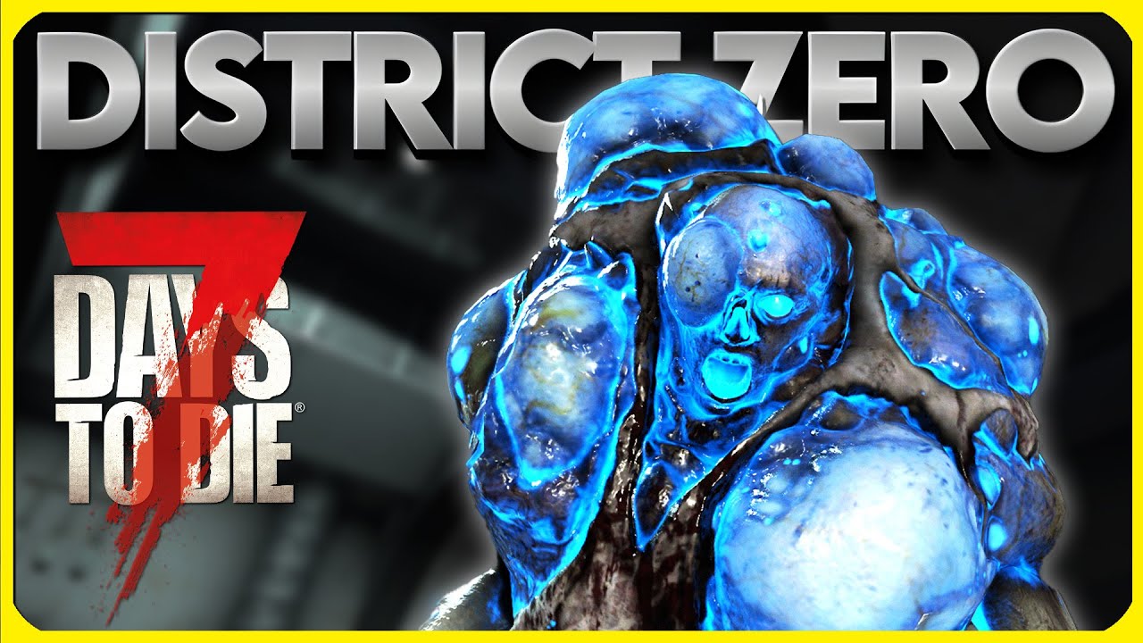 Mutated Nanite Zombie - District Zero Mod 1.0 - Ep 05 - 7 Days to Die ...