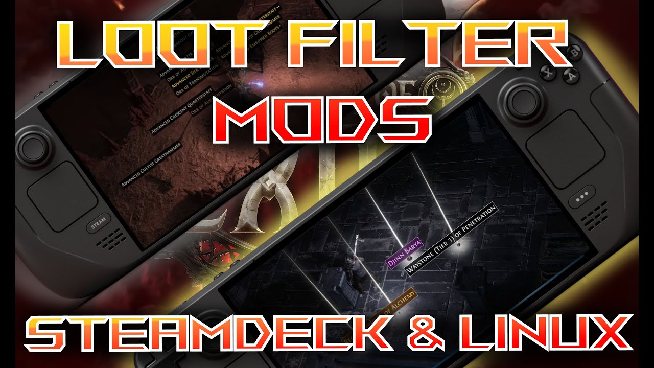 POE2 Loot Filter Guide for Steamdeck/Linux - YouTube