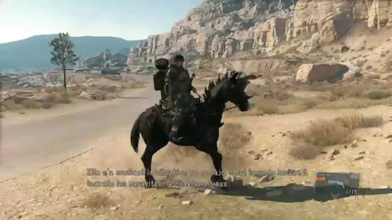 MGSV phantom pain mission 45 une sortie en silence walkthrough rang S ...