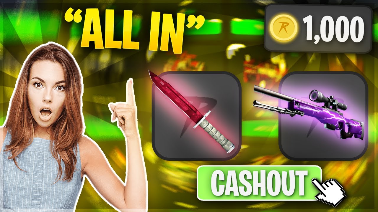 I LET MY GIRLFRIEND GAMBLE MY BALANCE ON CSGOROLL... - YouTube