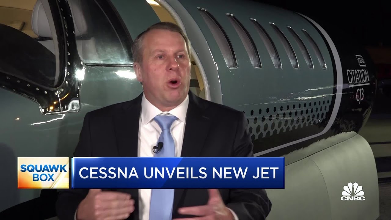 Cessna unveils new jet: CEO Ron Draper on Citation CJ3 Gen2 - YouTube