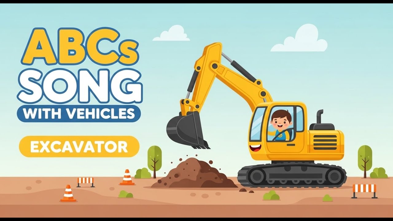 Vroom Vroom ABCs Song! Learn the Alphabet with Vehicles - YouTube