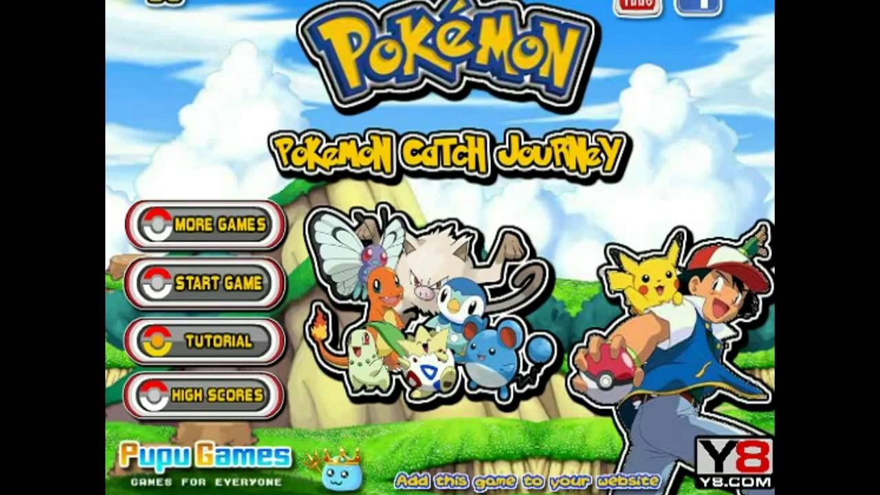 Pokemon Catch Journey Game - YouTube