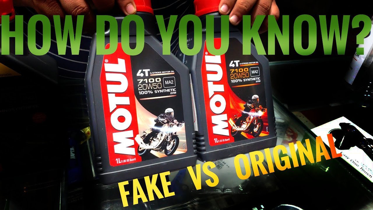 Motul Engine Oil Original or Fake? Watch Before Buy - YouTube