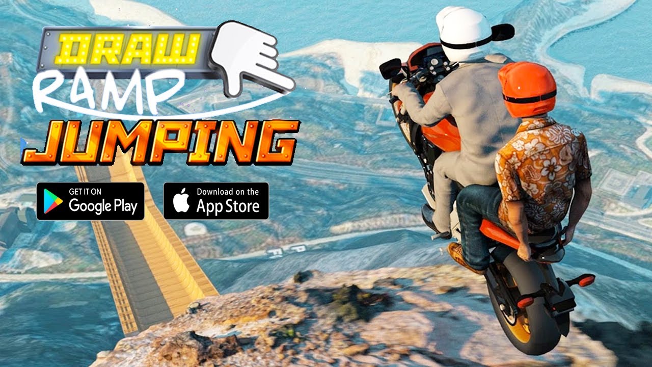 Draw Ramp Jumping - Android/Gameplay - Vehicle Destroy - YouTube