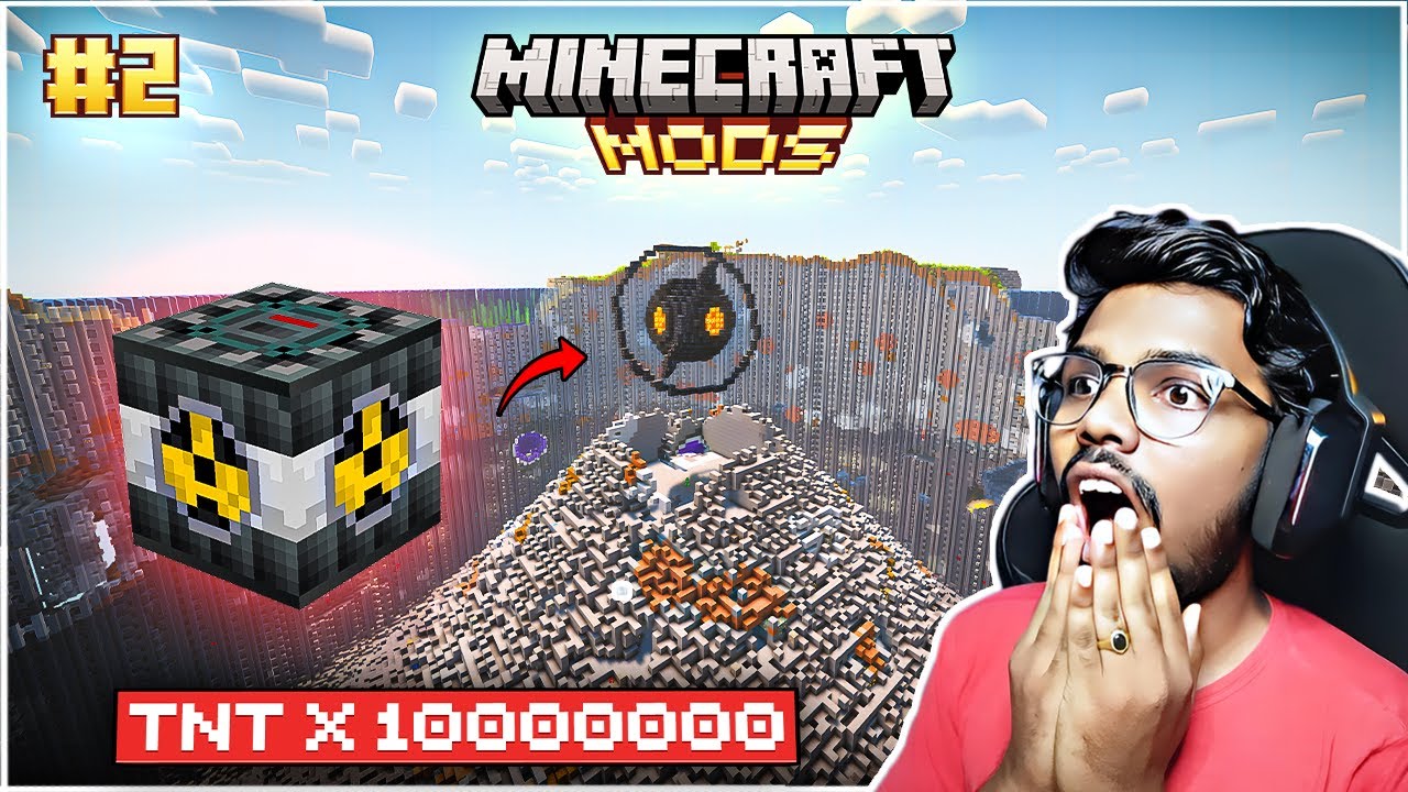 TNT x 100000000 🤯 | New GOD TNTs #2 | Minecraft in Telugu - YouTube