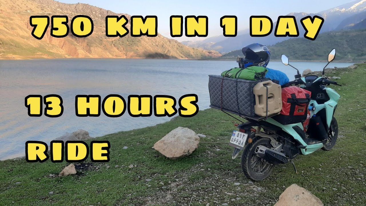 750 KM in 13 Hours Epic Scooter Journey Across Zagros Mountains! - YouTube