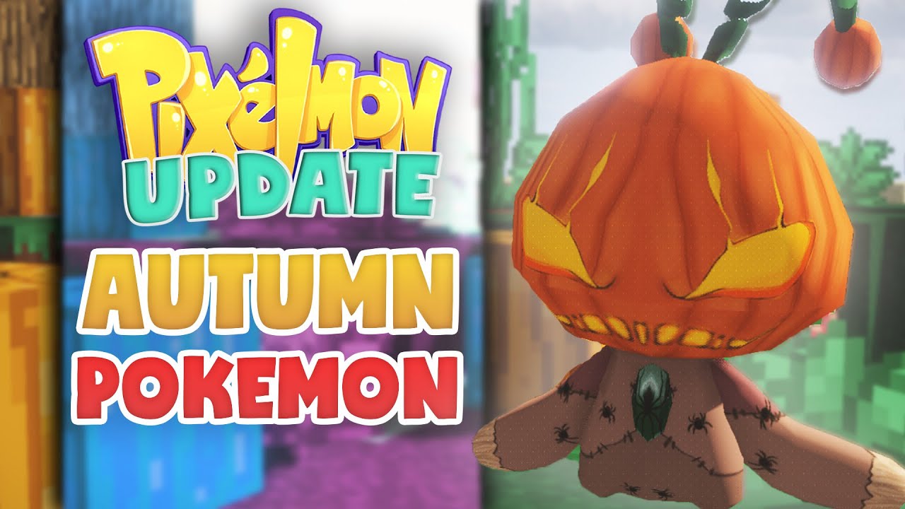 Autumn Pokemon are finally here! | Pokecentral Pixelmon Network - YouTube