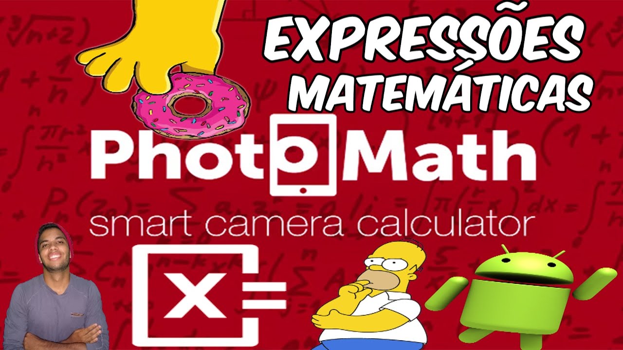 RESOLVA EXPRESSÕES MATEMÁTICAS TIRANDO FOTOS! PHOTOMATH TUTORIAL ...