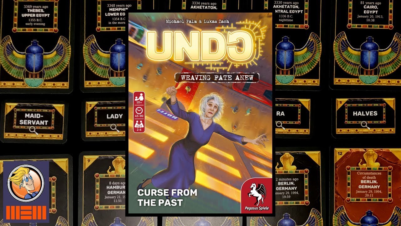 Undo: Curse from the Past — Fun & Board Games w/ WEM - YouTube