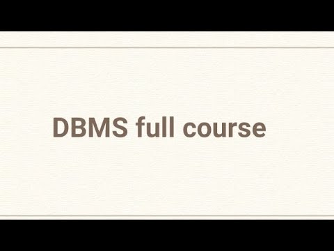 MCS-23 UNIT 7 database recovery and security DBMS full course - YouTube