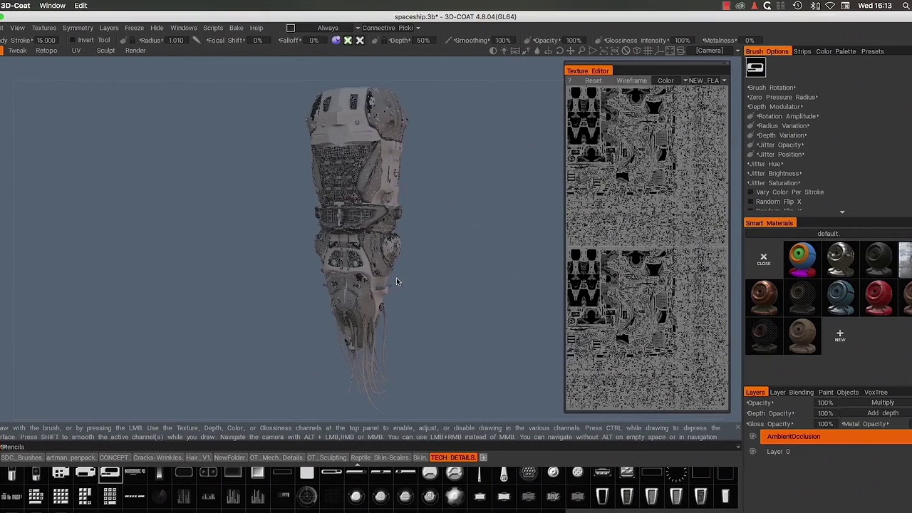 Ship Design 2D/3D Concept Art Workflow by Marco Iozzi - YouTube