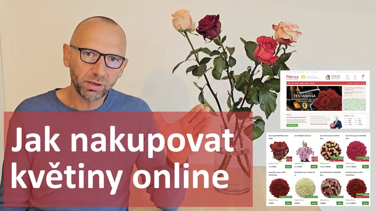 Jak objednat květiny online - Florea.cz - YouTube