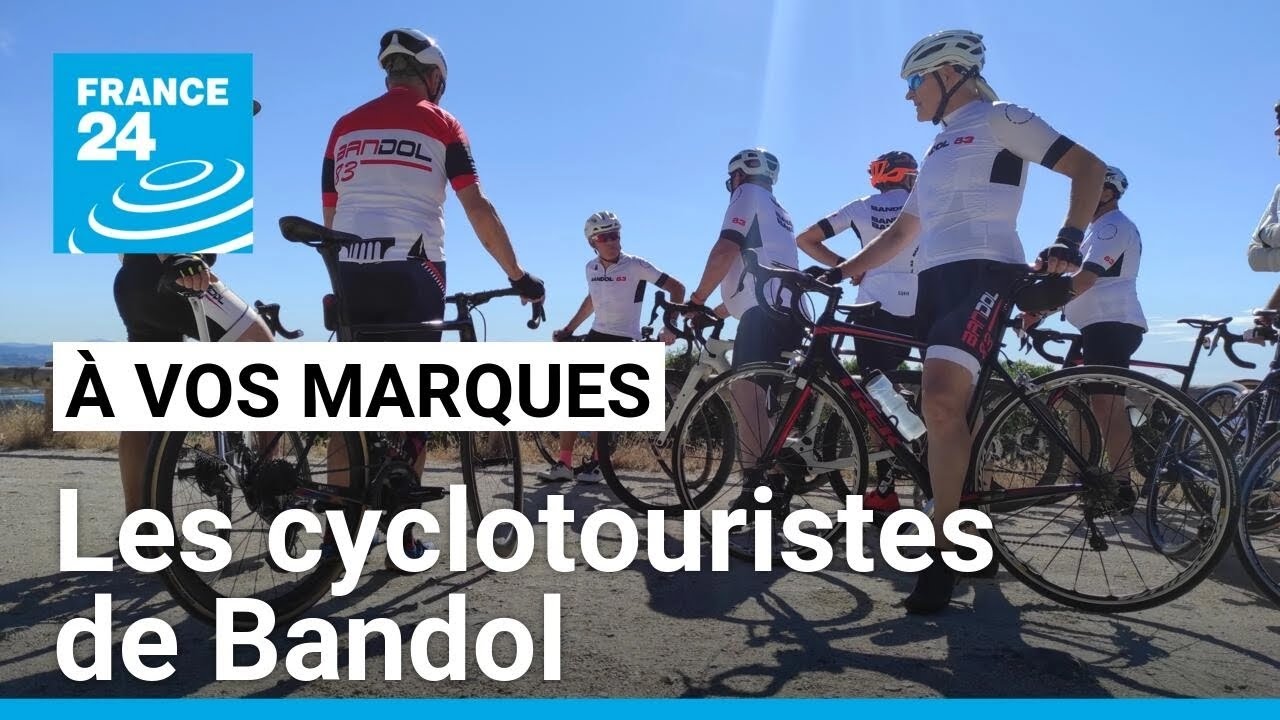 Dans le Var, une matinée tranquille avec les cyclotouristes de Bandol ...
