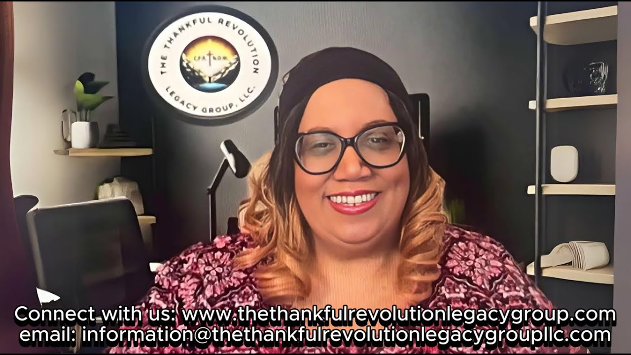 The Thankful Revolution Legacy Group with Coach Miriam Smith Stevens Song - YouTube
