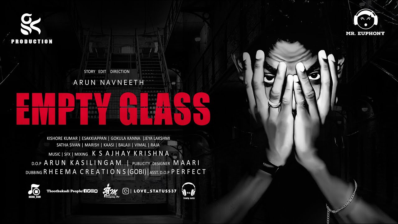 Empty Glass by Arun Navneeth | Tamil Thriller Film | Tamil Shortcut | Silly Monks | - YouTube