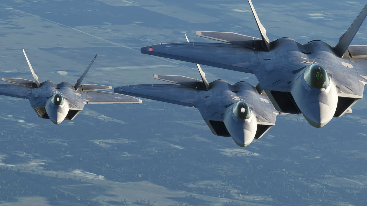 Top mach Studios F22A Raptor Microsoft flight simulator 2020 - YouTube