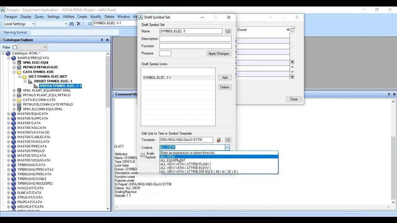 BISMILLAH : 2D SYMBOL REPRESENTATION OF AVEVA E3D & PDMS - YouTube