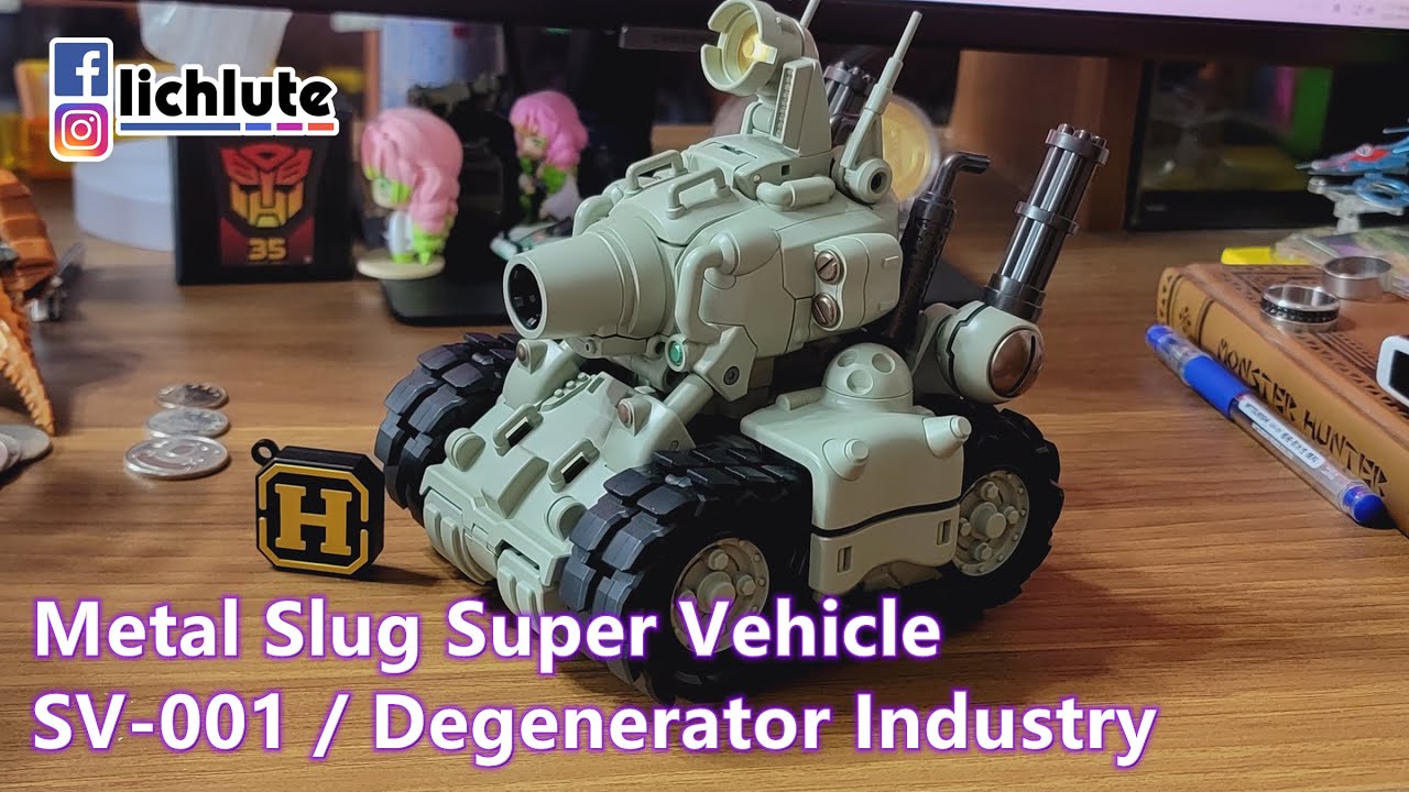 藏道模型 SV 001 SNK授權 越南大戰 合金彈頭 變形坦克 Metal Slug Super Vehicle SV 001 ...