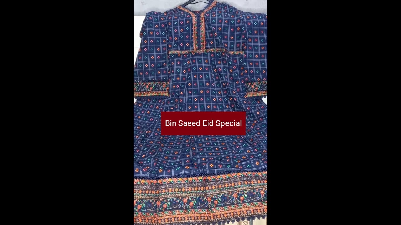 Bin Saeed Stiched | Eid Collection - YouTube
